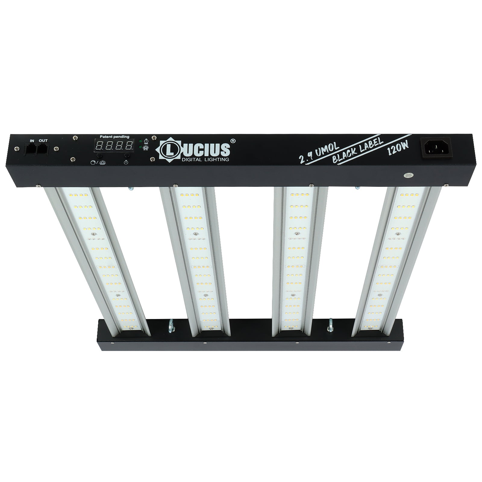 120W Samsung LM281B LED Grow Light | Lucius Black Label – Plant Living