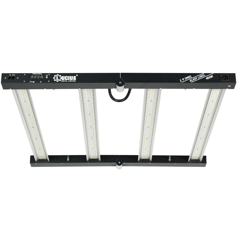 400W Samsung LM281B LED Grow Light | Lucius Black Label – Plant Living
