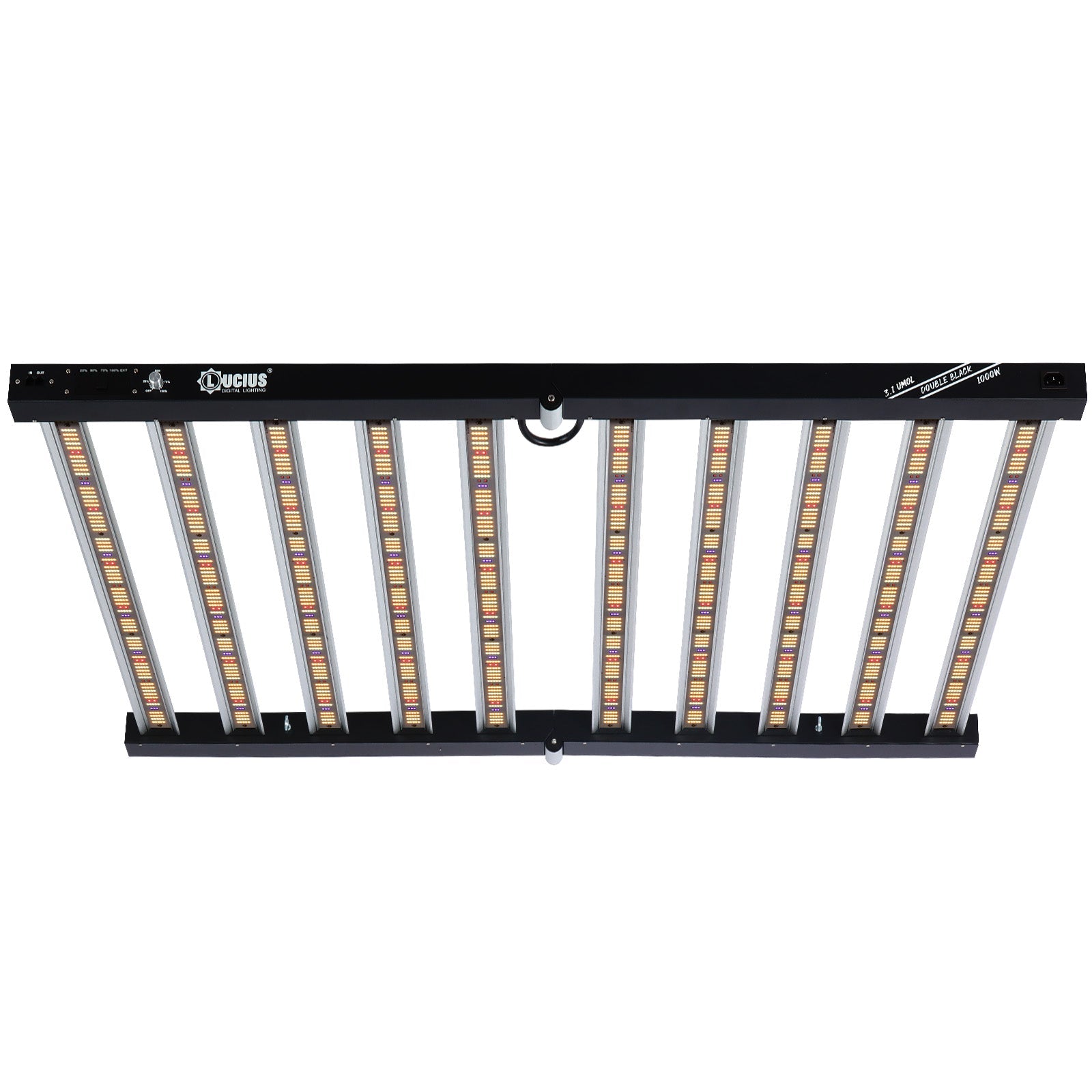 1000W Samsung LM281B LED Grow Light +UV+lR | Lucius Double Black Label ...