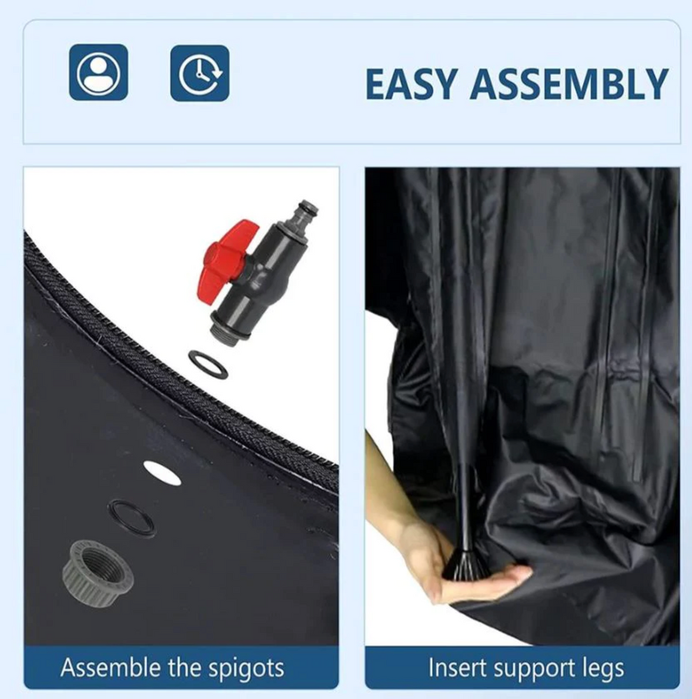 100L Portable Foldable Water Tank – Plant Living